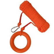 Buoy Float Rope Portable 21M/69ft Orange Polyester Float Rope Buoy Dive ...