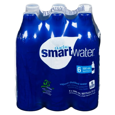 Glacéau smartwater® 500mL Bottles, 6 Pack | Walmart Canada