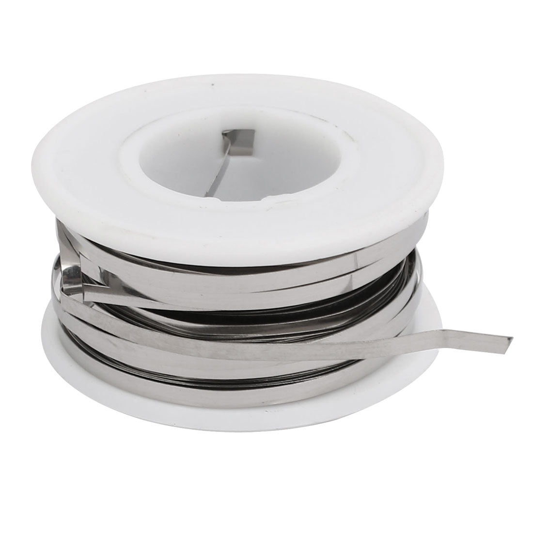 Unique Bargains 10M 22.8Ft 0.2x2mm Nichrome Flat Heater Wire for ...