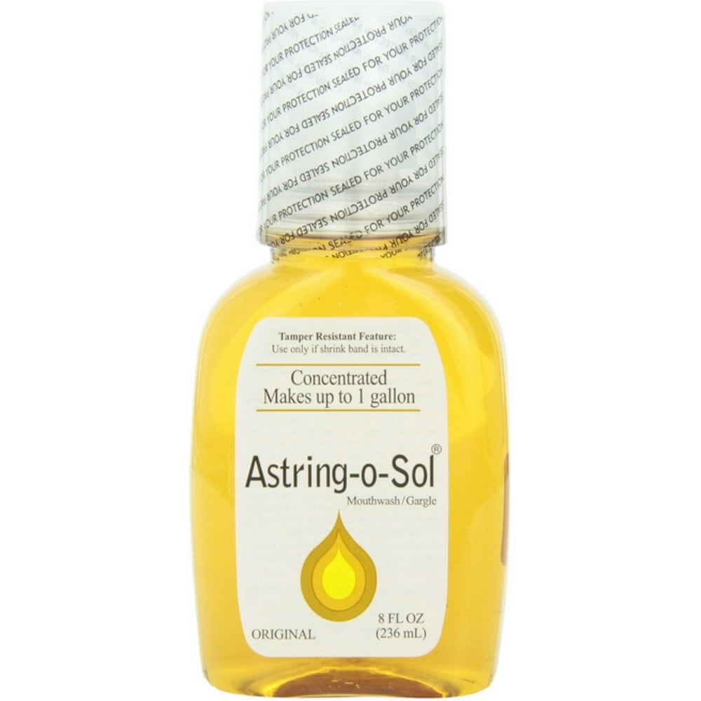 Astring-O-Sol Concentrated Mouthwash/Gargle, Original 8 oz - Walmart ...
