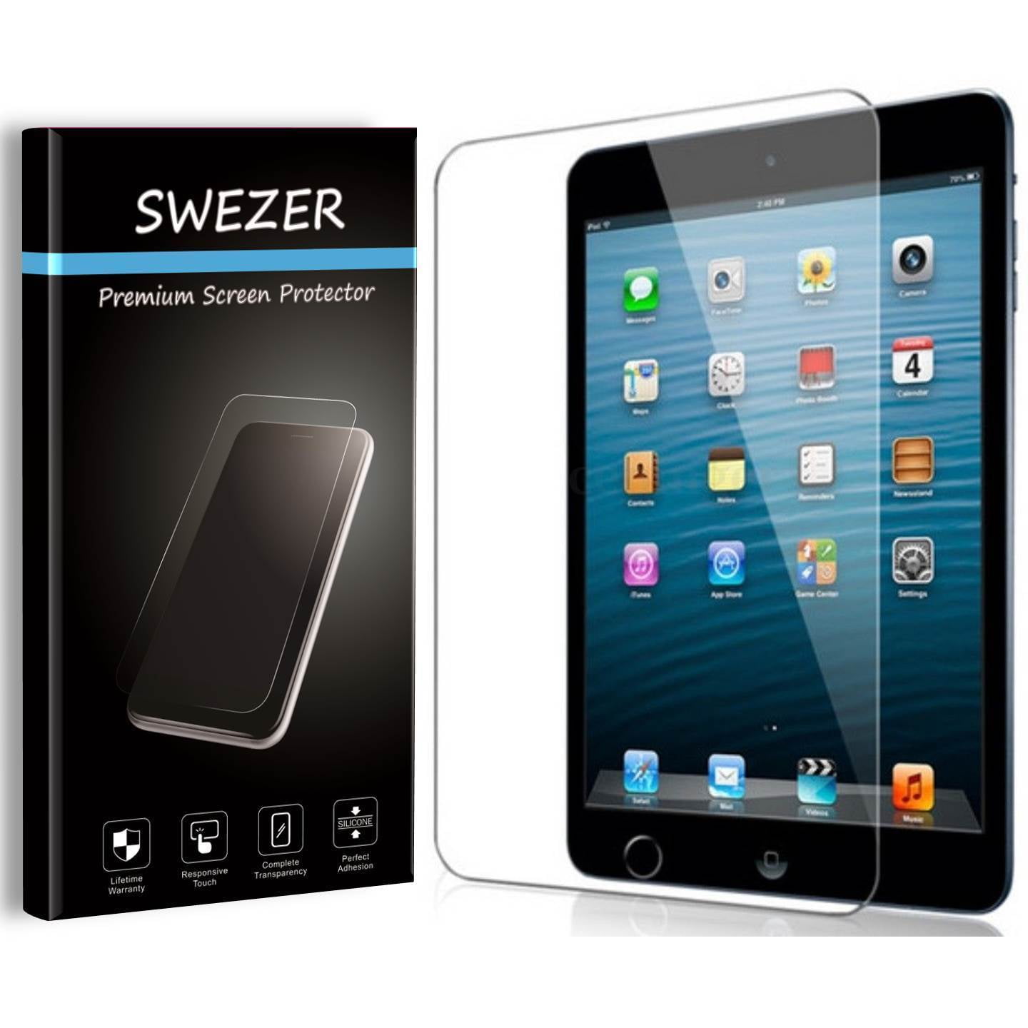 [3-Pack] iPad 4 / iPad 3 / iPad 2 [SWEZER] Clear Screen Protector, Anti ...