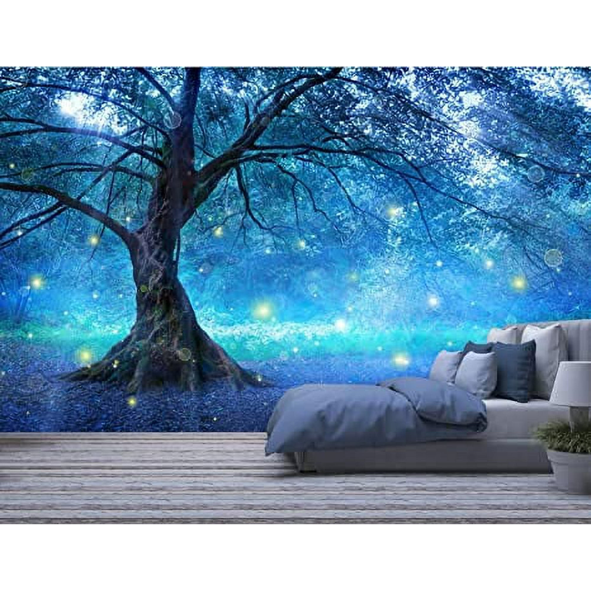 Click here for Jinsinto Fantasy Wall Mural Fairy Tree In Mystic F... prices