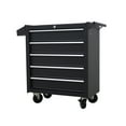 "TECHTONGDA Large Mobile Rolling Chest Tool Box, 5-Drawer Storage ...