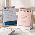 2026 Mini Desktop Calendar, Morandi Color Simple Memo Calendar Pad ...