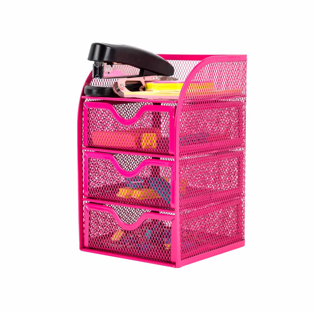 Pro Space Mesh Desk Accessorie Organizer Mini Office Supplies Storage ...