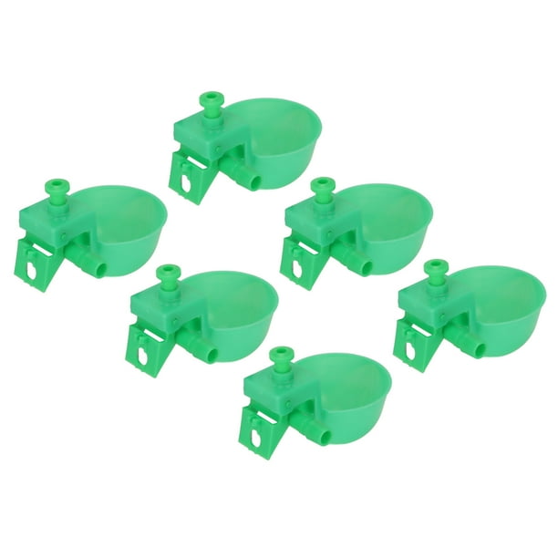 Poultry Cup Waterer, 20pcs Chicken Water Cups Adjustable Automatic Safe ...