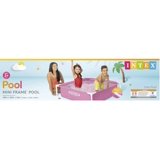 Intex Mini Frame Pool, Pink, 48in x 48in x 12in - Swim & Play - Walmart.com