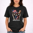 4th of July Raccoon Hot Dog T-Shirt – Patriotic Animal Humor ...
