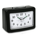47550- Westclox Loud Bell QA Alarm Clock with Silent Movement - Walmart.com