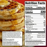 Premier Protein Frozen Protein Waffles, 12.3 oz Box, 10 Count - Walmart.com