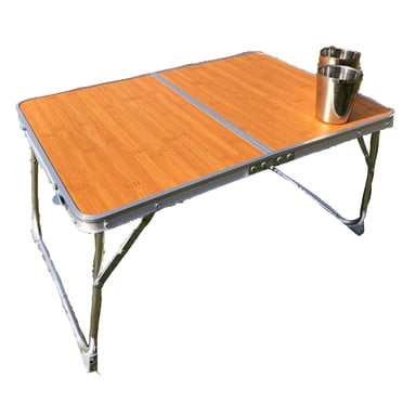Zimtown 3 Feet Portable Folding Table Outdoor Picnic Camping Party ...