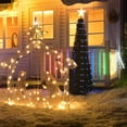 Yescom Meteor Shower Lights 49cm 10 tubes 480 LEDs Falling Rain Lights ...