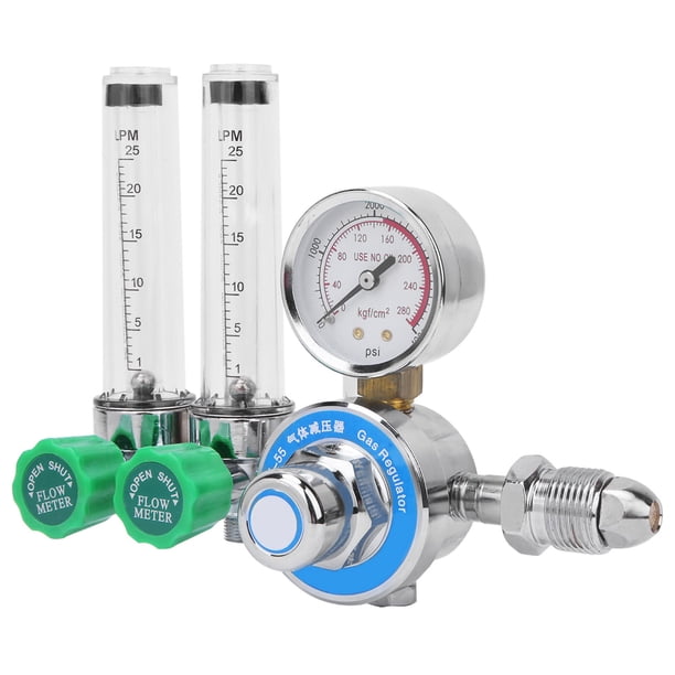 Dual Argon Regulator,WX‑55X‑2L Argon Regulator Dual Gas Flowmeter Argon ...
