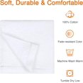 Cotton Washcloths, Lightweight Quick-Dry, Absorbent Face and Body Towel ...