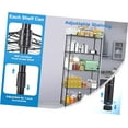 Fuliko 5-Tier Metal Wire Shelving Unit with Height NSF Certified ...