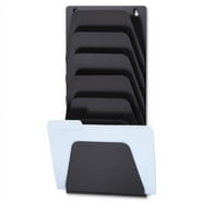 Officemate Wall File Holder, 7 Compartments, Vertical Hanging Folder ...