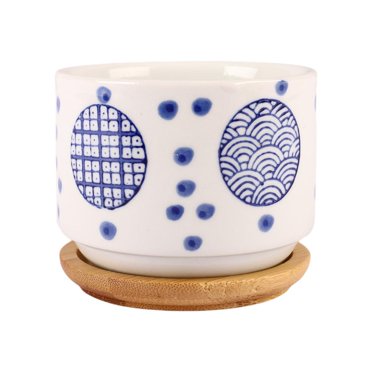 Small-Sized Ayumba Mexican Colors Talavera Ceramic Garden Pot - Walmart.com