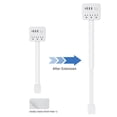 Circular Retractable Socket Extender, 3 AC Outlets & USB-A/USB-C Ports ...