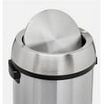 Simpli-Magic 70L Large Kitchen Waste Bin, Stainless Steel Open Top with Soft-Close Lid - Walmart.com