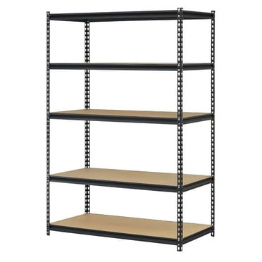 Muscle Rack 48"W x 18"D x 72"H 5-Shelf Steel Freestanding Shelves ...