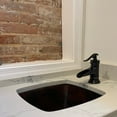 15" Square Copper Bar Kitchen Prep Sink with Lock Nut Drain - Walmart.com