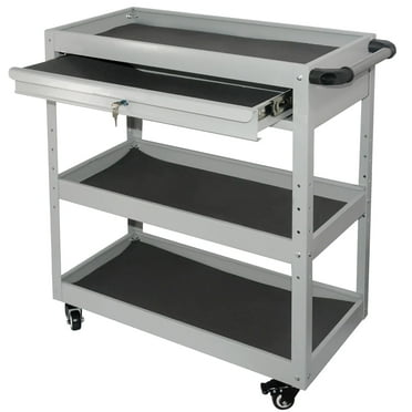 AUTOOL 3-Tier Utility Rolling Storage Cart 660 lbs Load-bearing ...