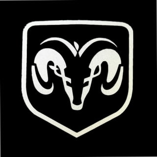 Dodge Ram Emblem Decal Sticker Dodge Ram Logo Decal 500x500, 48% OFF