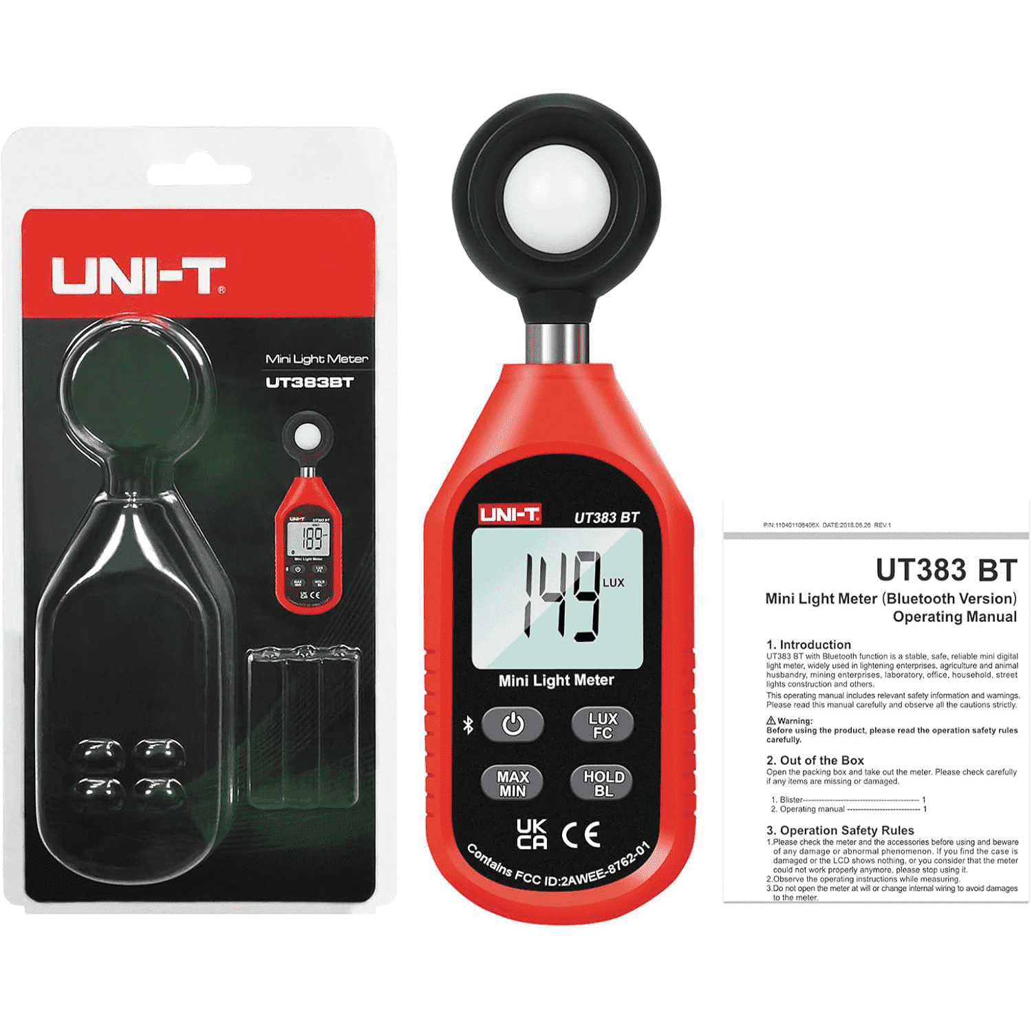 Click here for Uni-T Ut383bt Mini Light Metre Digital Professiona... prices