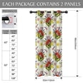 Butterfly and Flower Red Pattern Blackout Curtains,Triple Weaved Fabric ...