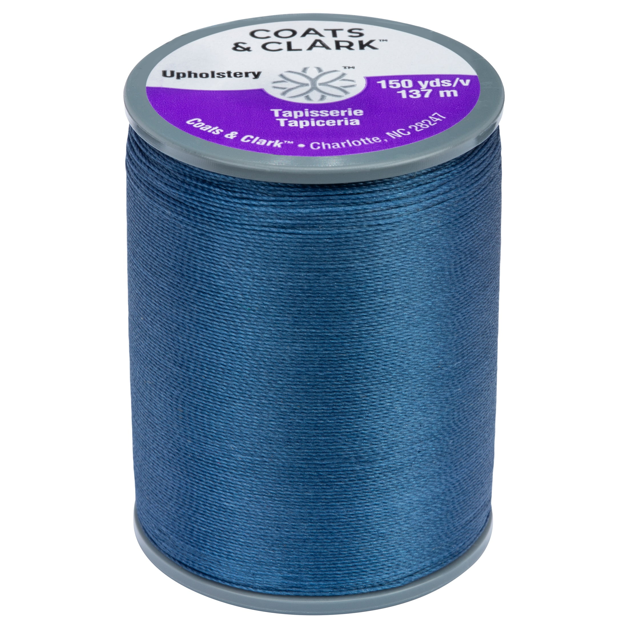 Coats & Clark Upholstery Soldier Blue Nylon Thread, 150 Yards - Walmart.com