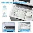 Sycees Countertop Ice Machine, 44lbs/24H, 2 in 1 Maker & Shaver, Auto ...