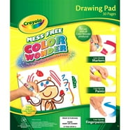 Crayola Color Wonder Set With 10 Count Mess Free Markers And 2 Drawing ...