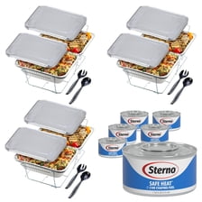 Sterno 40007 Large Buffet Kit, 8 Piece - Walmart.com