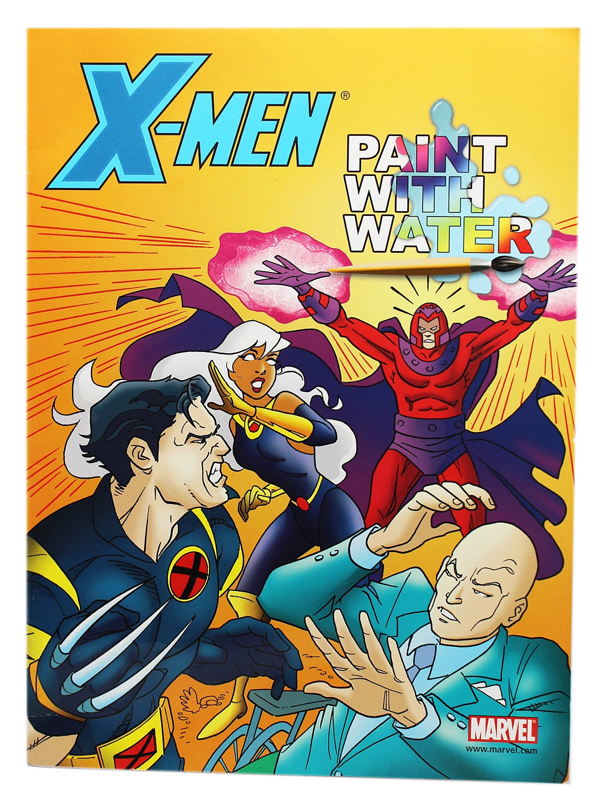 Marvel's The X-Men Paint With Water Art Book - Walmart.com