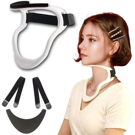 Neck Stretcher, Neck Collar And Adjustable Neck Brace, Ergonomic ...