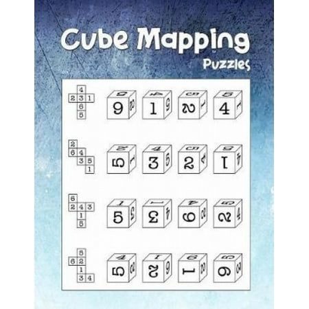 Cube Mapping Puzzles: Which Cube Is Not from a Map, Numeric Rotate ...