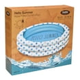 Rae Dunn: Hello Summer Aqua Poka Dots -46" Mini Pool, CocoNut Float ...