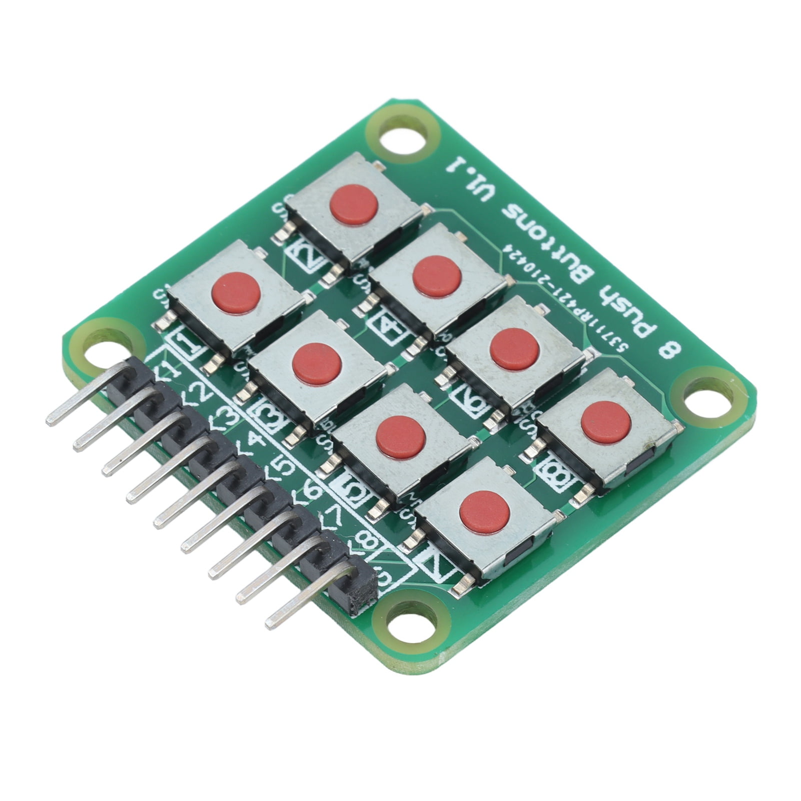 LYUMO Keypad Module,Button Key Module Keypad Board 2x4 Matrix 8 Push ... LYUMO Keypad Module,Button Key Module Keypad Board 2x4 Matrix 8 Push ...
