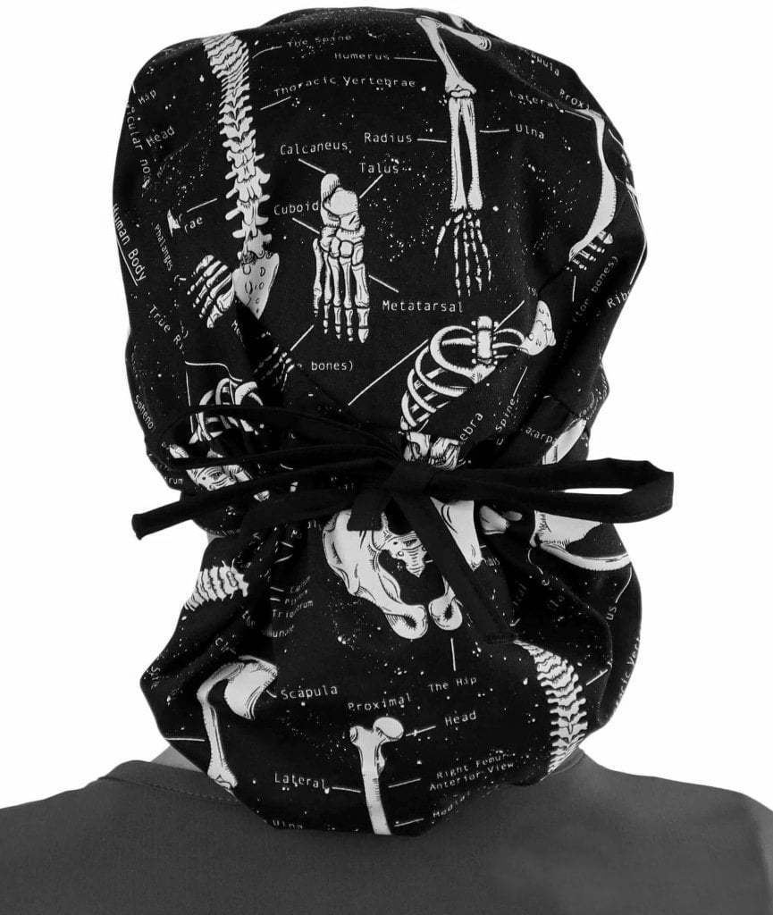 Extra Room Glow in The Dark Human Body Skeleton Scrub Cap - Walmart.com
