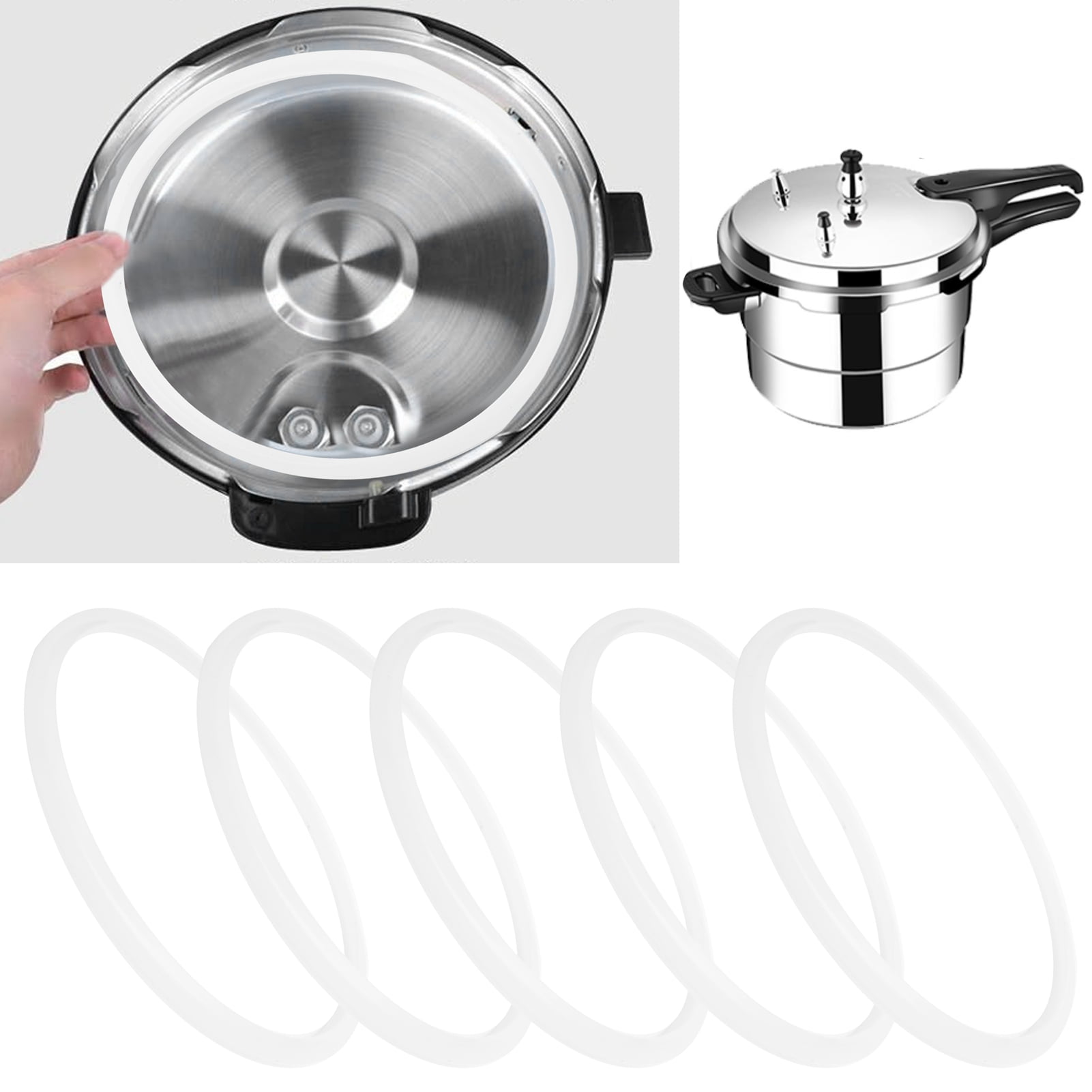 Click here for Loewten 5pcs Pressure Cooker Sealing Silicone Ring... prices