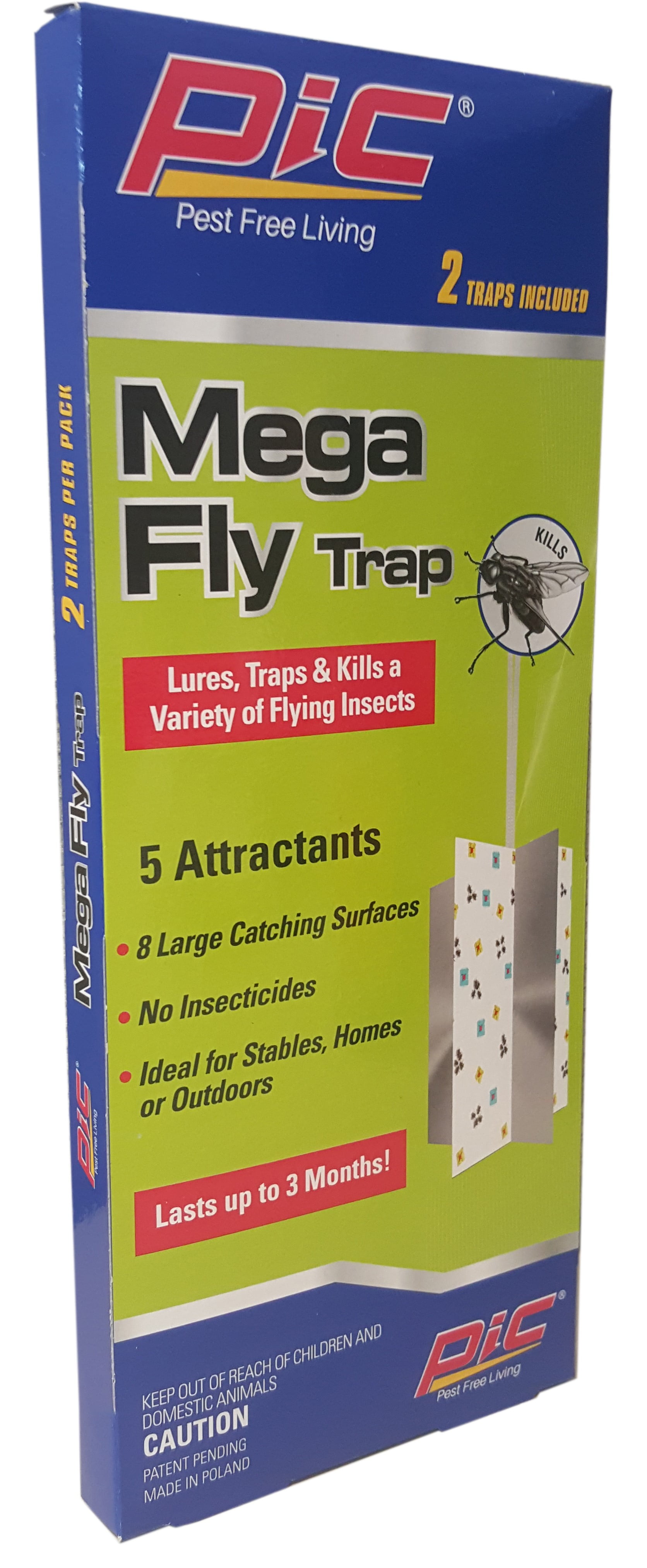 PIC Mega Fly Trap, 2 Ct - Walmart.com