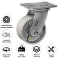 Industrial Casters- Heavy Duty casters,Cast Iron Wheel,Steel Casters ...