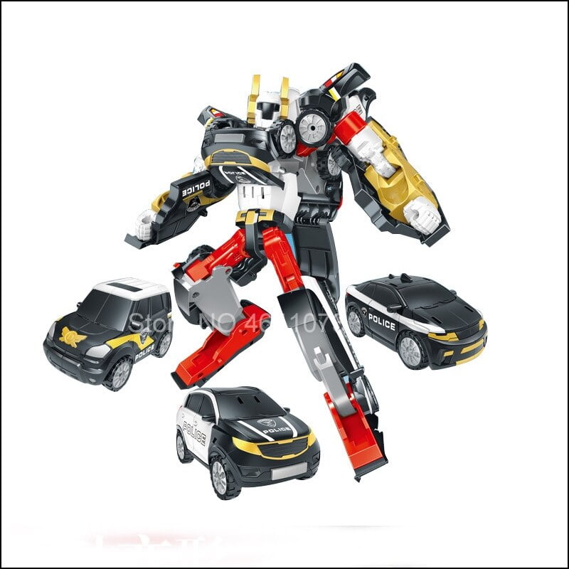 Robot Transformable 3 En 1 Para Niño Juguete De Transformación De