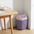 EcoNest Bathroom Trash Can With Lid Square Trash Can Waste For Bathroom ...