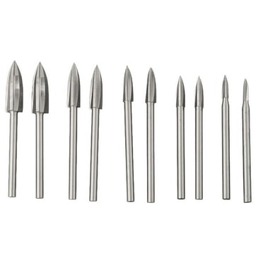 Wood Engraving Drill Bits Milling Cutters Rotary Tool Wood Carving Tool ...