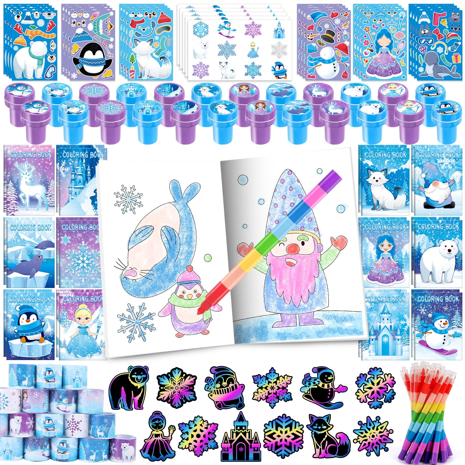 Set de recuerdos de fiesta Ben Louis Frozen, 192 unidades, para niños ...