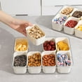 Simperf Snack Divider Container, Snack Box with Lid, Snack Containers ...