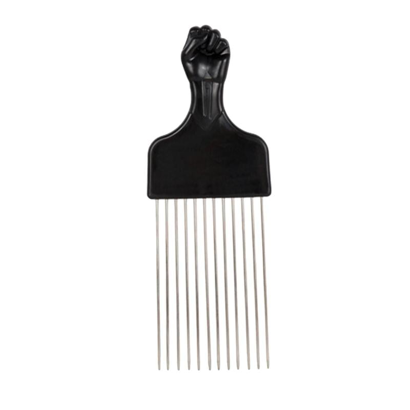 Afro Combs, Metal Afro African American Pick Comb Brush Hairdressing ...