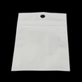 10 pc Pearl Film Plastic Resealable Packaging Bags with Hang Hole Top ...