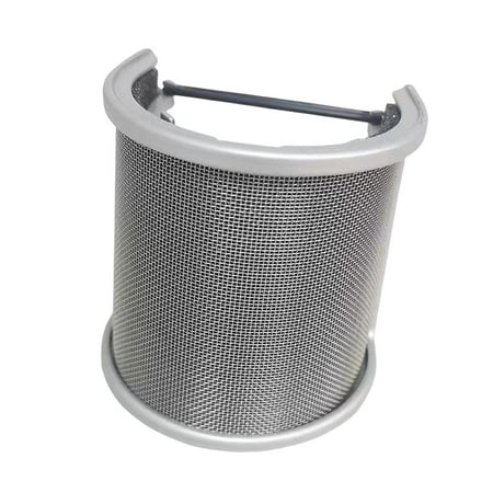 Microphone Filter Dual Layered Accessories Mic Professional Metal Mesh ...